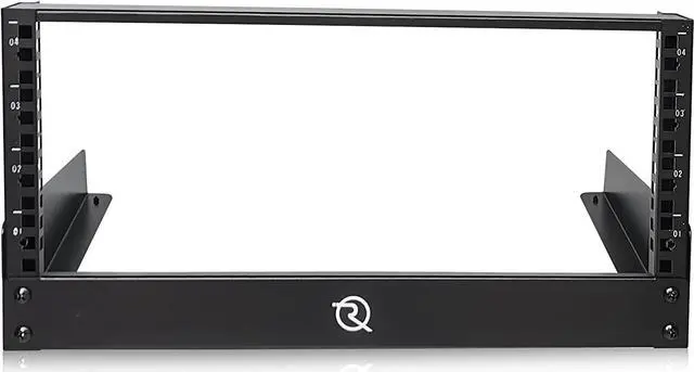 RIVECO 4U Network Rack Ground & Desktop 19 Inch 2 Post Open Frame Shelf ...