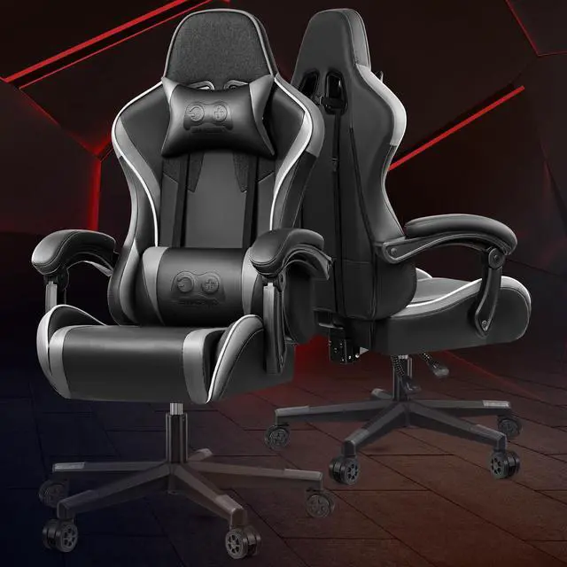 Primy Ergonomic Racing-Style Gaming Chair for Computer Gamers ...