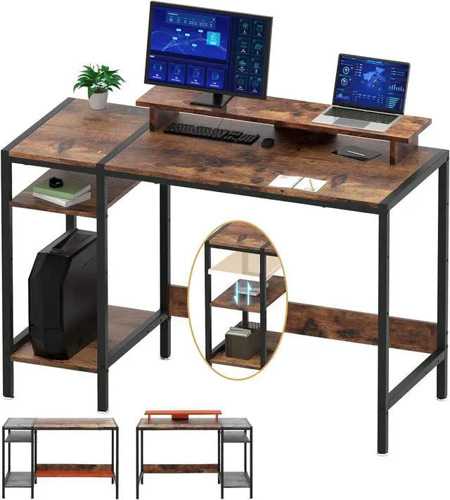 Computer table for 2 monitors store