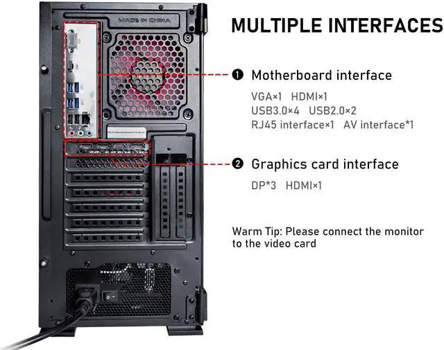 Suevery Gaming PC 12th Gen Core i7-12700KF (12 cores up to 4.9GHz ...