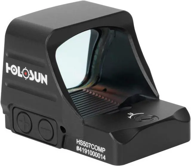 Holosun 507 Elite Competition Red Dot Sight - Red CRS Reticle Black ...