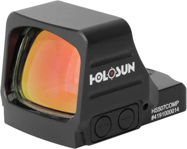 Holosun 507 Elite Competition Red Dot Sight - Red CRS Reticle Black ...