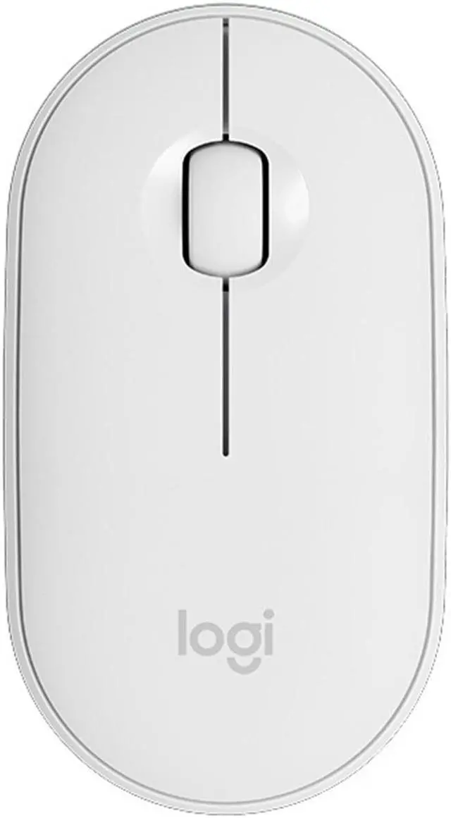 Logitech PEBBLE M350 Wireless Bluetooth Mouse, Office Silent , Women's Mouse, Symmetrical Mouse ...