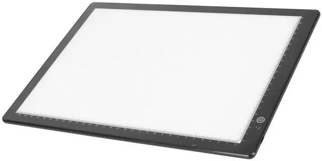 Slide Viewer Size Light Box Ultra Slim, 3 Brightness Adjustable Light ...