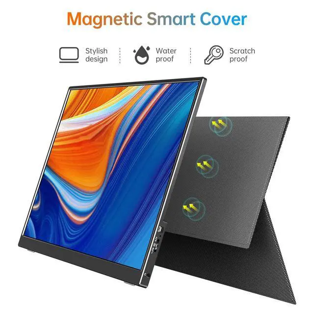 VILVA OLED Portable Monitor for Laptop - 13.3 1080P FHD Display USB-C ...