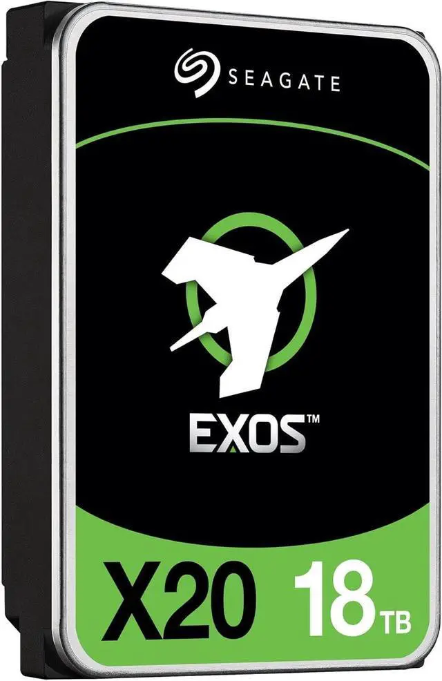 Seagate Exos X20 ST18000NM003D 18TB 7200 RPM 256MB Cache SATA 6.0Gb/s 3 ...