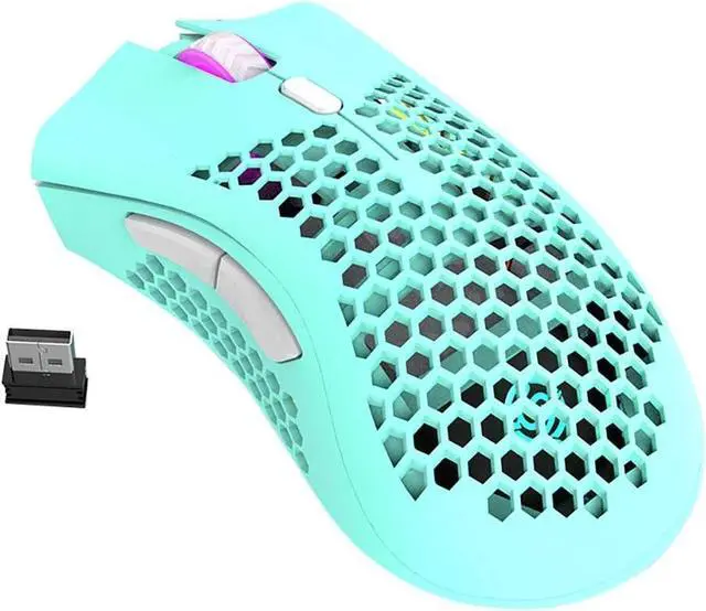 RK ROYAL KLUDGE BM600 Wireless Mouse Bluetooth 2.4g RGB Backlight ...