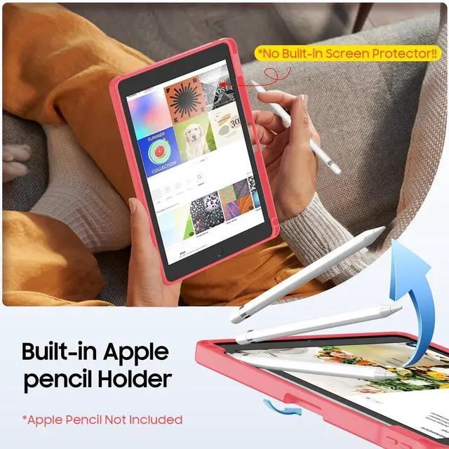 Fintie Shockproof Case for iPad 9th Generation (2021) / 8th Generation ...