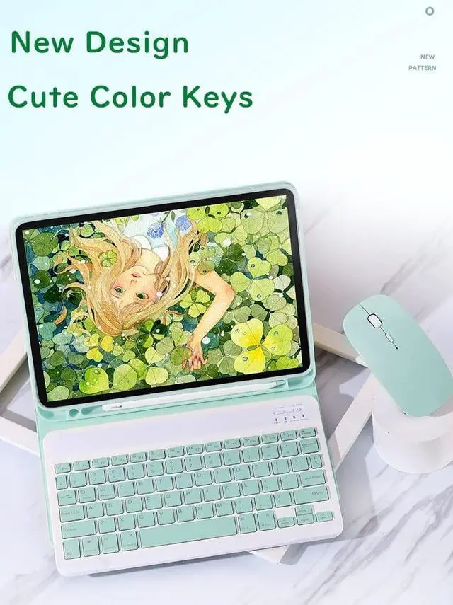 YEEHi Color Keyboard for iPad 9th 8th 7th Generation iPad Air 3 Pro 10. ...