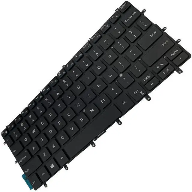 Laptop Replacement US Layout with Backlit Keyboard for Dell XPS 13 9370 ...