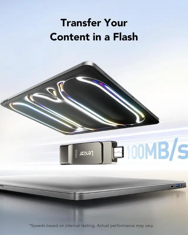 Lexar D40E 256GB Dual USB 3.2 Gen 1 Type-C Jump Drive, USB-C Flash ...