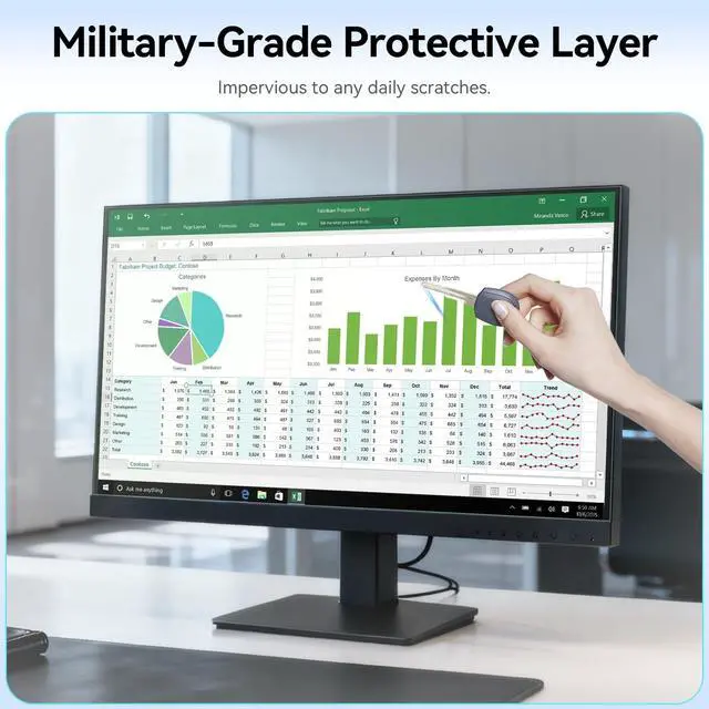 [2-Pack] 32 Inch Anti Blue Light Screen Protector Compatible With ...