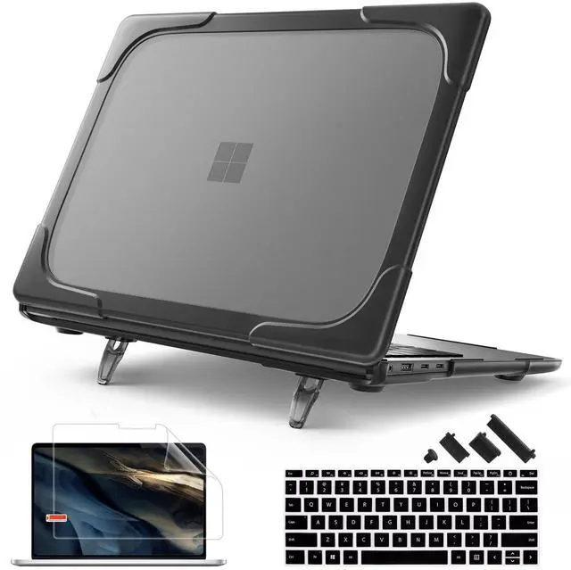 Lepeoac Heavy Duty Case for Microsoft Surface Laptop 13.8 inch, 2024 ...