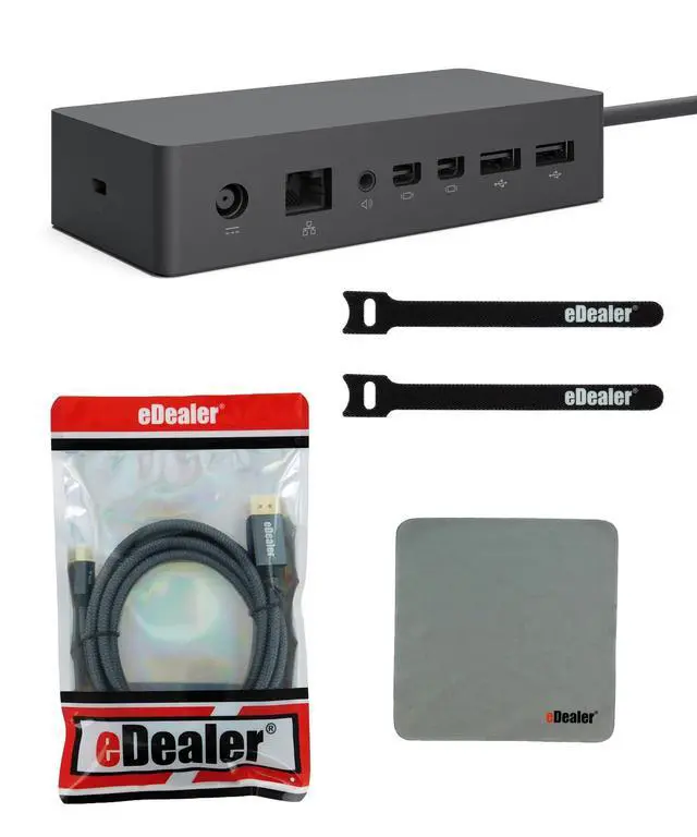 Microsoft Surface Dock (PD9-00003) + Starter Kit Bundle (for Surface ...