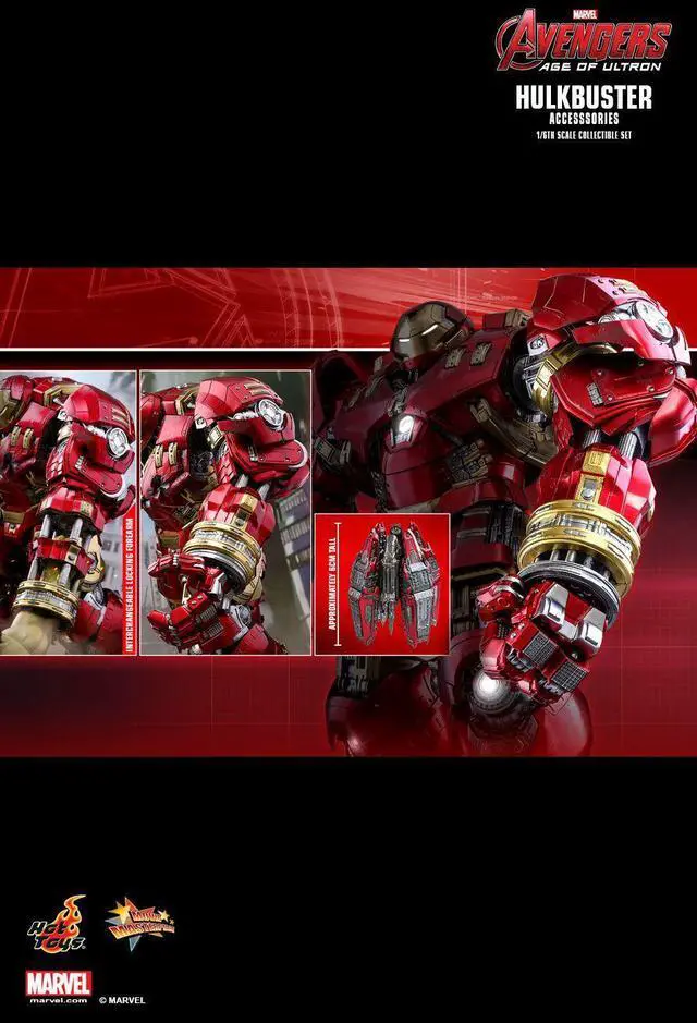 Figure Hot Toys ACS006 Marvel Comics Avengers Age Of Ultron Hulkbuster Accessories set Newegg