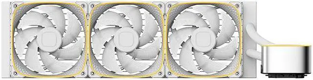 Geometric Future Eskimo Junior - 360mm AIO CPU Liquid Cooler- Three RGB ...