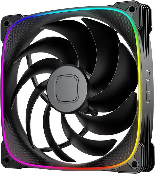 Geometric Future Squama 2503 RGB PWM Fan - 140mm - 3 Pack Performance ...