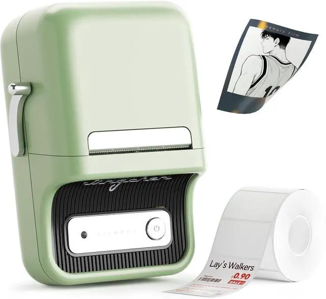 B21 Pro Sticker Printer, 300DPI, Fun APP, Portable Inkless Label ...