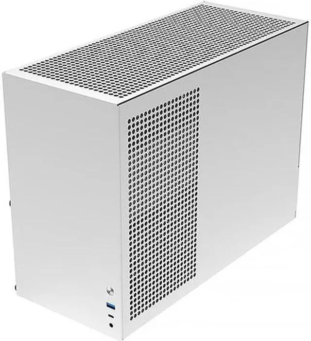 ZZEW C3P MATX/ITX Computer Case, Silver Full Aluminum Micro ATX Mini ...