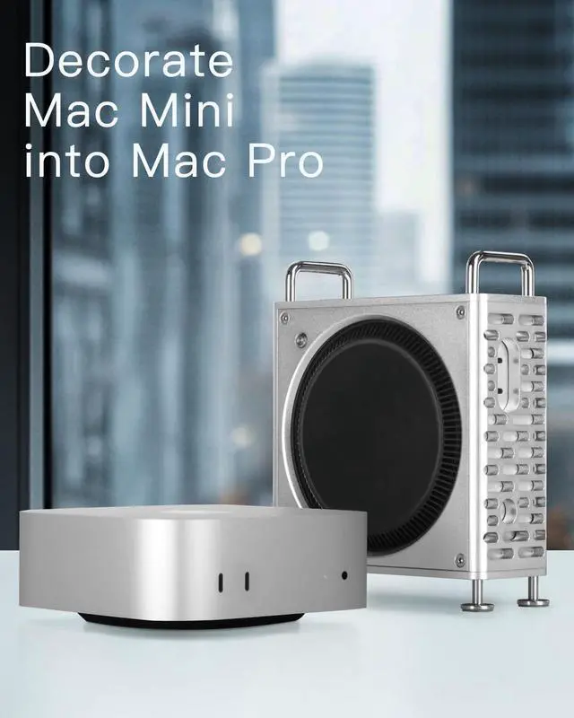 Computer Case ZEERA MacForge Gen2: CNC Aluminum Stand Mac Pro Case For ...