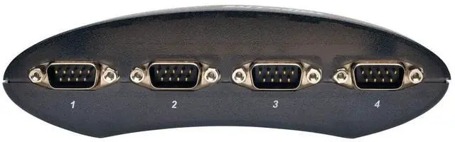 Tripp Lite Keyspan High-Speed 4-Port RS232 Serial DB9 to USB Adapter ...