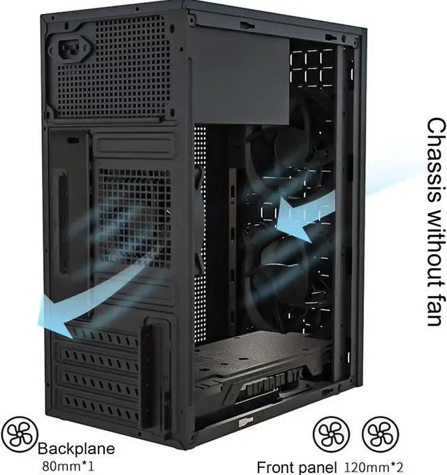 matx case,itx case,High Airflow Micro ATX PC Case, Support MATX, Mini ...