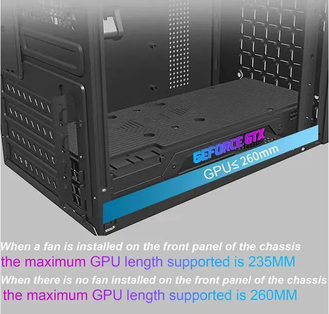 matx case,itx case,High Airflow Micro ATX PC Case, Support MATX, Mini ...