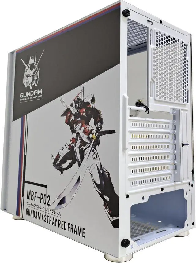 Mid Tower Gaming Computer Tempered Glass Case,with USB3.0, USB2.0 I/O ...