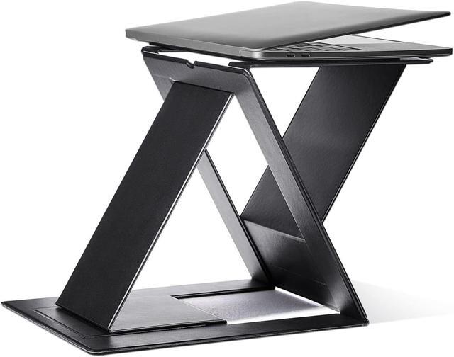 MOFT Folding Laptop Stand Lap Desk Portable Mini Computer Stand Laptop Desk for Travel and Home Office Ergonomic Design with Adjustable Viewing Angles Lightweight Laptop Cooling Stand Desk Black Neweg...