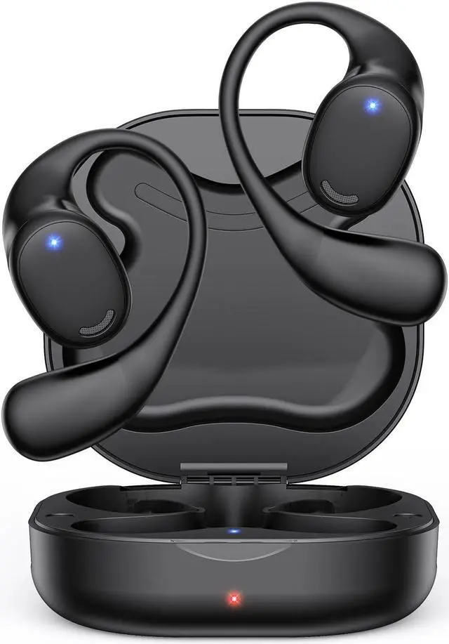 ABCDONG Open Ear Headphones, True Wireless Bluetooth Earphones Air ...