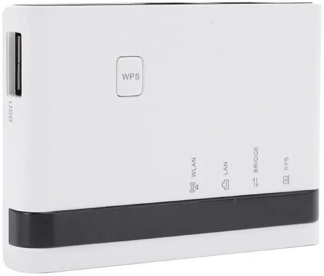 Wireless Print Server for Sharing 4 USB Printers, 10/100Mbps LAN Bridge ...