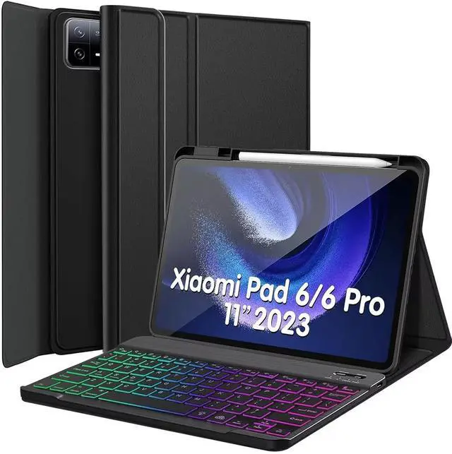 Nanhent Case with Keyboard for Xiaomi Pad 6 / Pad 6 Pro 11 Inch 2023 ...