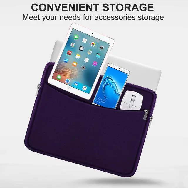 Laptop Case 14 inch, Shockproof Protective Laptop Cover Briefcase ...