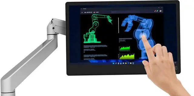 Gechic 13.3" T131A Industrial Touch Monitor, HDMI, USB-C Built-in Gain ...