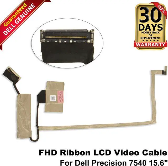 Dell Precision 7540 15.6" FHD Ribbon LCD Video Cable 15.6" YRN03 ...