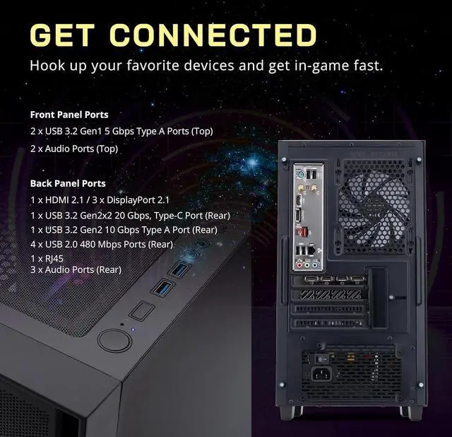Acer Nitro 60 Gaming Desktop, Intel i7-14700F, 32GB RAM, 2TB PCle SSD ...