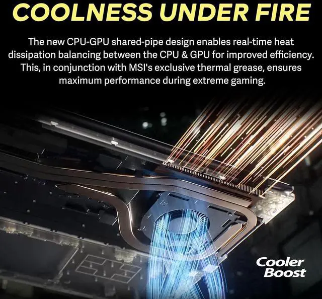 MSI Cyborg 15.6" 144Hz FHD Gaming Laptop, Intel Core 7-240H, 64GB RAM ...