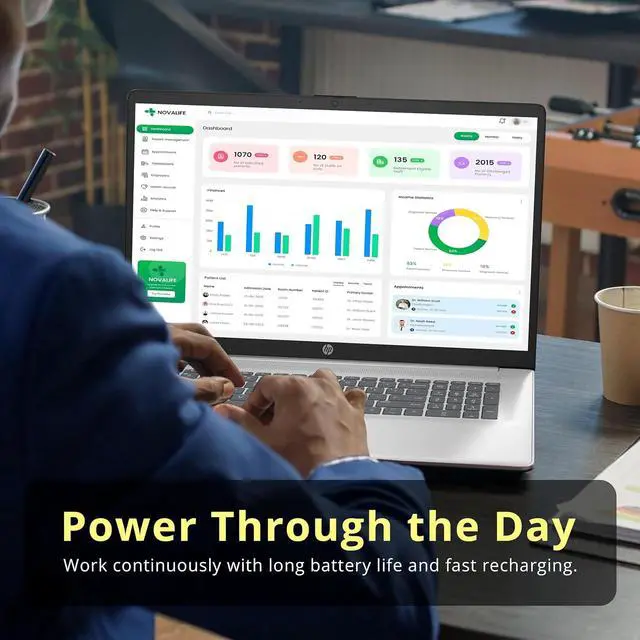 HP 17.3" FHD Business Laptop, Intel Core i7-1355U, 16GB RAM, 2TB ...