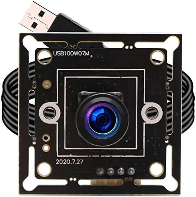 ELP USB Camera Module Super Mini 720p Wide Angle with 100degree M7 Lens ...