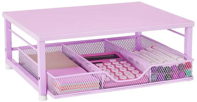 Gugsey Small Laptop Stand for Desk, Monitor Stand, Office Desk ...