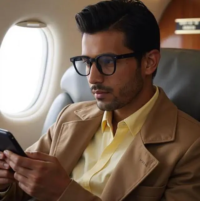 Laurinny Vintage Square Blue Light Blocking Glasses, TR90 Lightweight ...