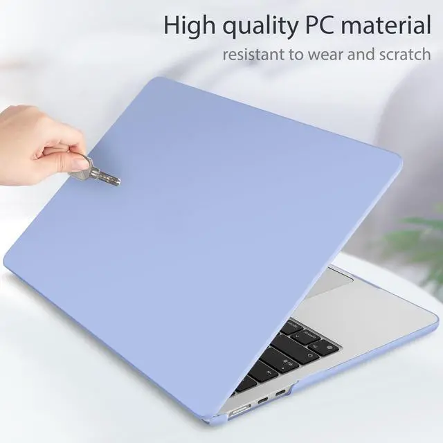 Mektron Case for 2025 M4 MacBook Air 13.6 Inch A3240, Plastic Hard ...