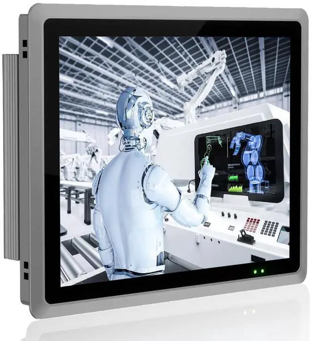 NORQIN 12.1 inches Industrial Embedded Panel PC,10 Point Capacitive ...