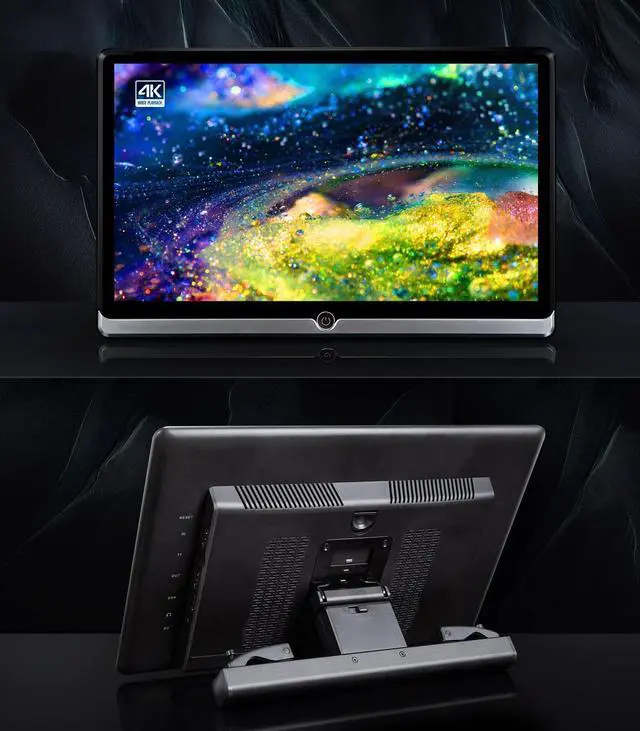 14 inch 4K Android 10.0 Portable Car TV Headrest Monitor Tablet for ...