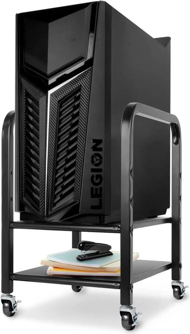 Desktop computer floor stand store