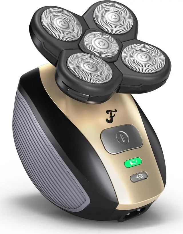The FlexSeries Electric Head Hair Shaver Freebird Ultimate Mens Cordless Rechargeable Wet Dry Skull Bald Head Waterproof Razor with Rotary Blades Clippers Nose Trimmer Brush Massager Newegg