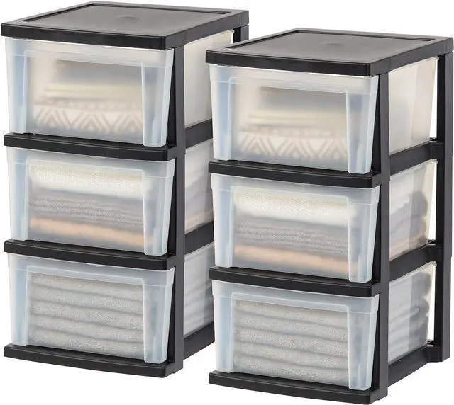 Three drawer plastic dresser store