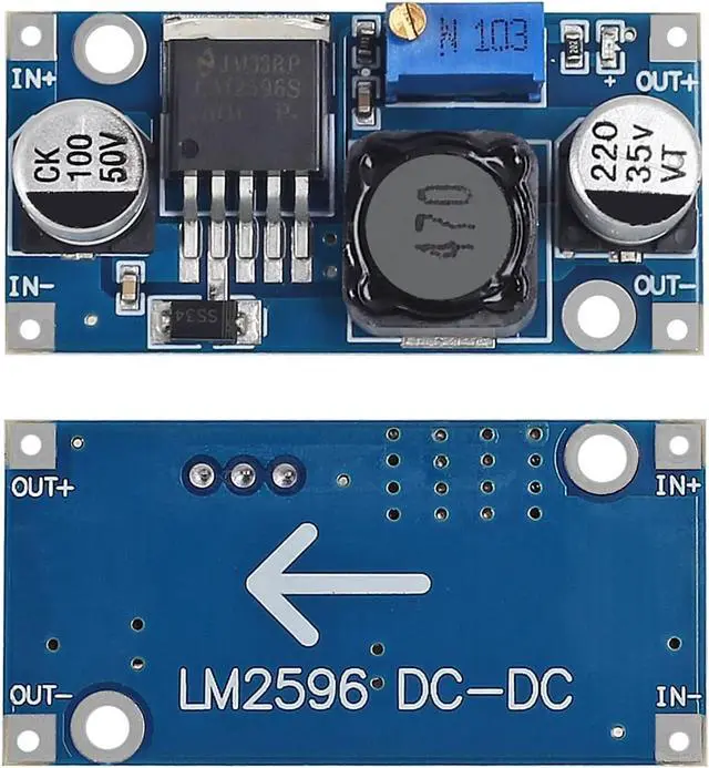 20-Pack LM2596 LM2596S Buck Converter DC to DC Converter High Efficiency Voltage Regulator 3.0 ...