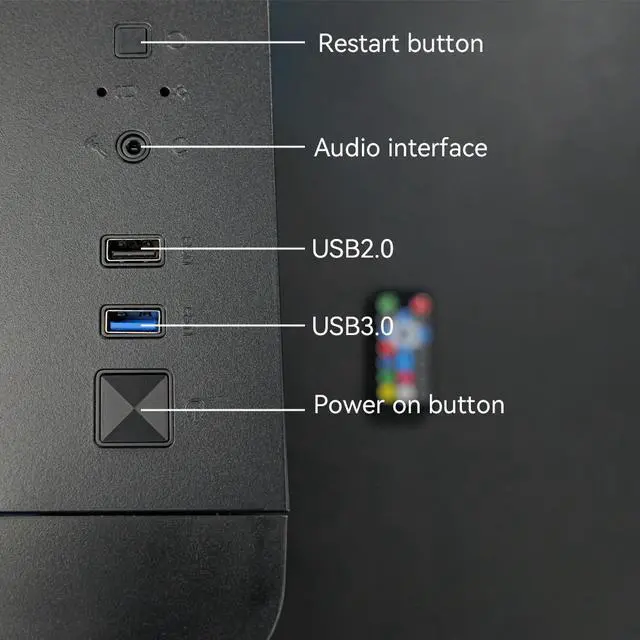 YEAH MAGIC Gaming Desktop AMD Ryzen 7 5700X3d RX 6750GRE DDR4 32GB(16G ...