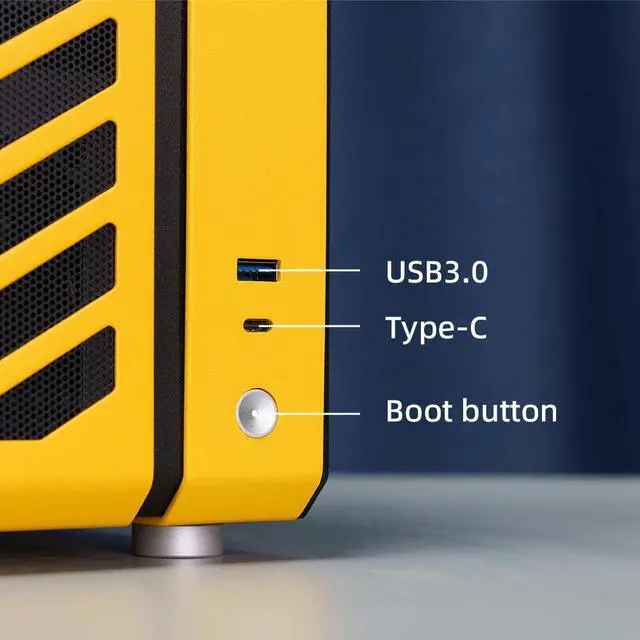 YEAH MAGIC ITX Handled AMD Ryzen 5 9600X Gaming Desktop PC 4060 DDR5 ...